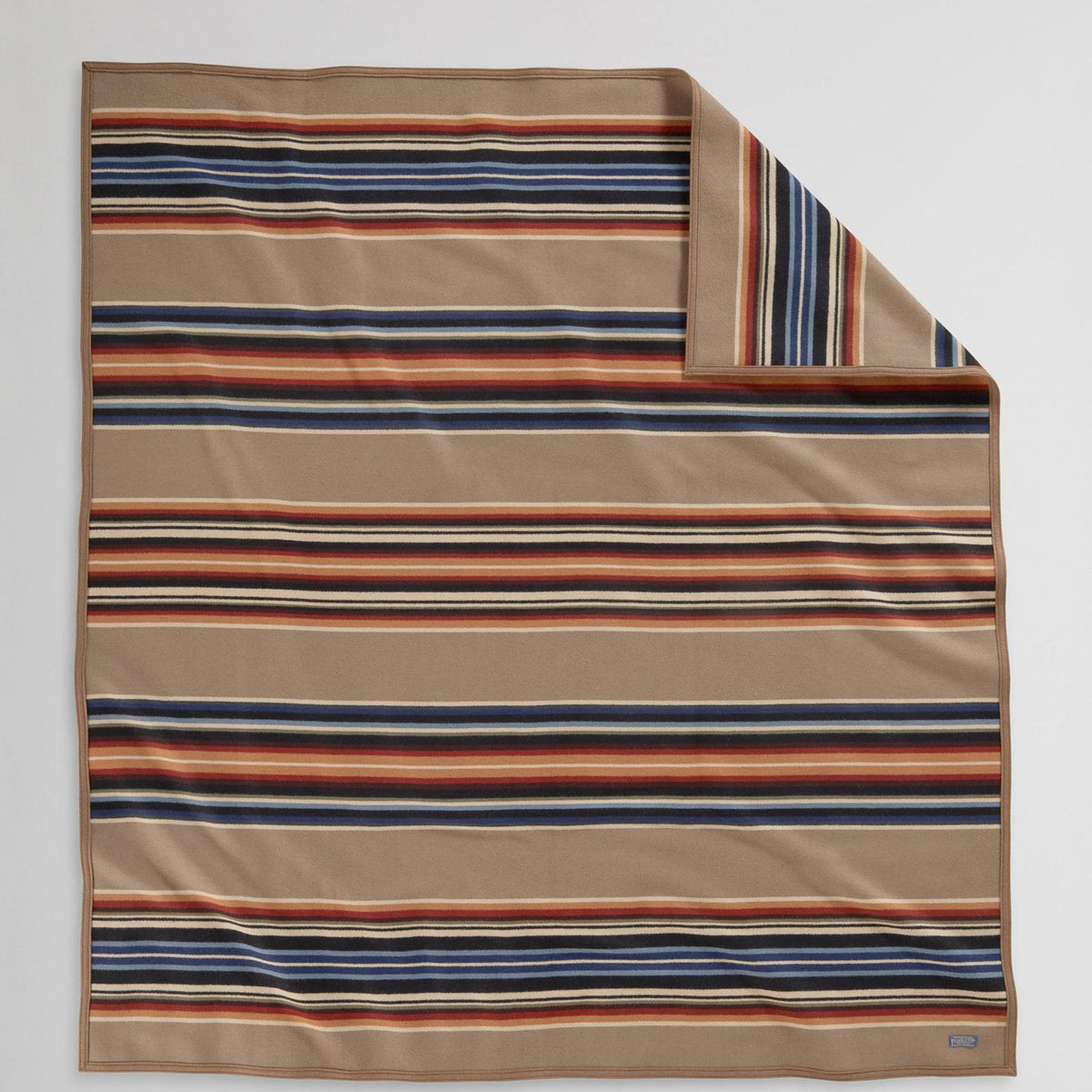 Archival Serape Robe - Gray Horse Khaki – ASHER GOODS Co.